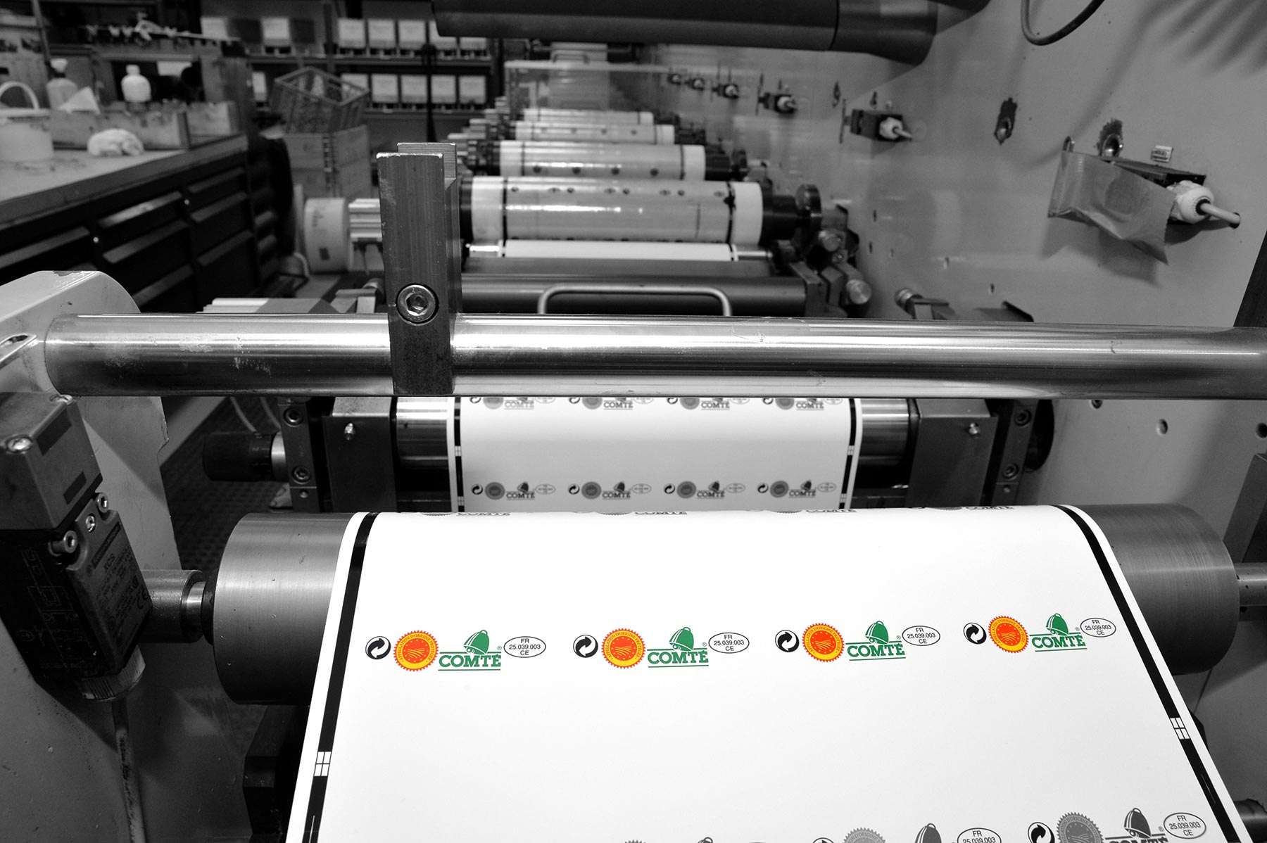 Étiquettes à Mulhouse, Colmar et Strasbourg en Alsace